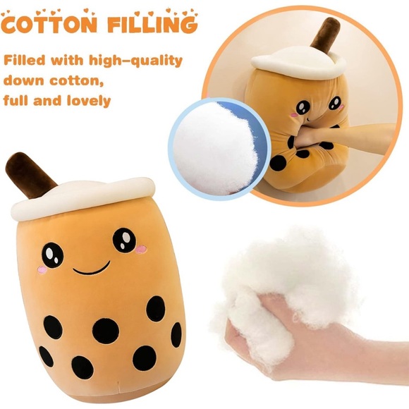Toys | Nwt Ditucu Cute Boba Tea Plush Stuffed Bubble Tea Plushie ...